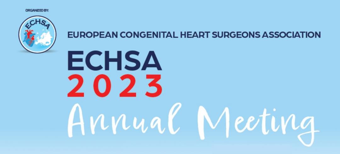 European Congenital Heart Surgeons Association 2023 Annual Meeting ...