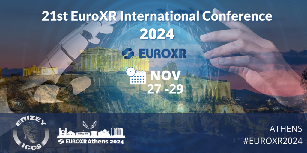 21st EuroXR International Conference - EuroXP 2024 | This is Athens ACVB